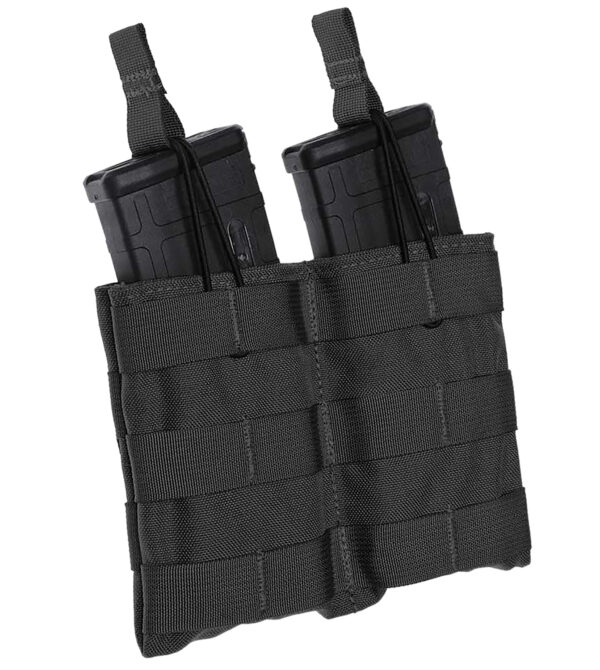 Tacshield T3507BK Speed Load Double Rifle Double 1000D Nylon MOLLE – X ...